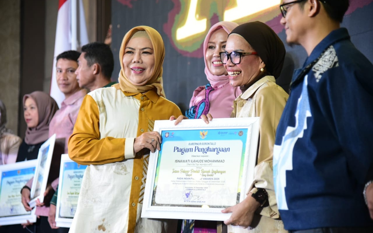 Pariwisata Gorontalo Melesat, Pemprov Gelar Penghargaan Insan Parekraf 2025